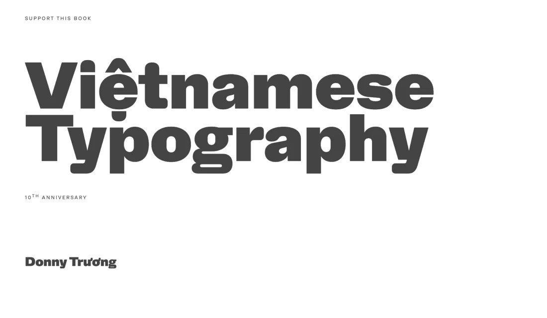 Vietnamese Typography | Dezi Gallery